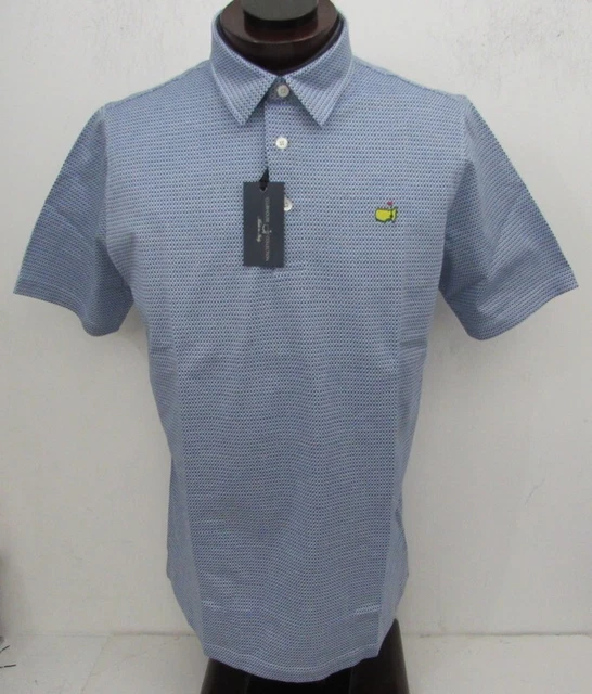 2024 MASTERS CLUBHOUSE Collection Blue Golf Polo with Logo Size Large ...