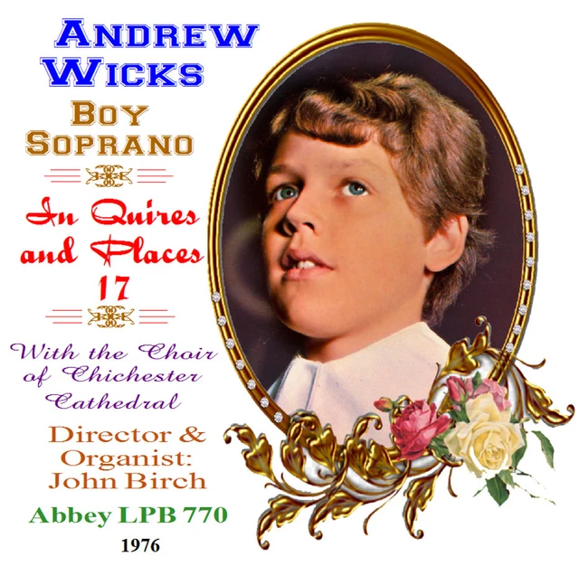 ANDREW WICKS BOY Soprano - Treble - In Quires & Places 17 EUR 8,50 ...