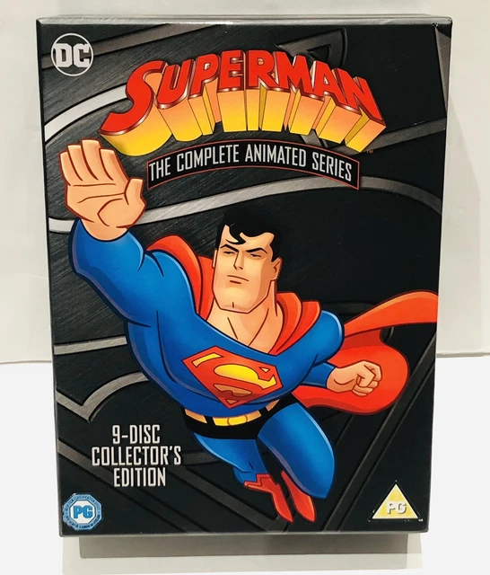 SUPERMAN THE COMPLETE Animated Series 9 Disc Collectors Edition DVD UK ...