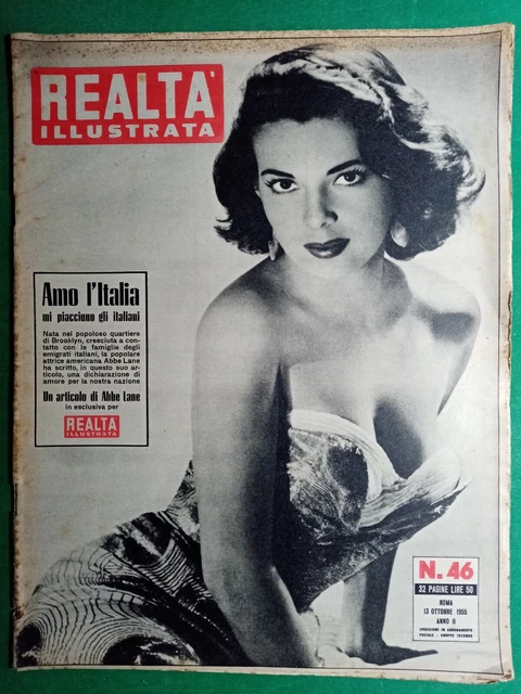 REVUE N. 46 Années 50-Réalité Illustrée Avec Abbe Lane - Réf. 30 EUR 22,61 - PicClick FR