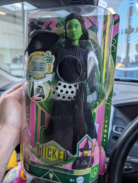 MATTEL WICKED MOVIE Elphaba Doll URL Error Misprint Rare Recall ...