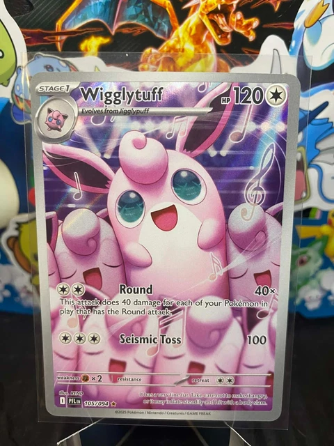 WIGGLYTUFF 105/094 - Phantasmal Flames - Pokémon TCG - PFL EN - NM $34.99 - PicClick CA