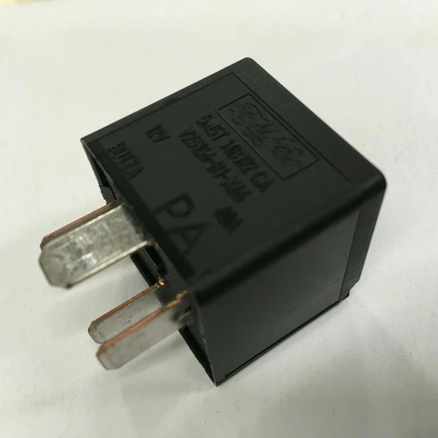 LAND ROVER JAGUAR Volvo Multi-Use 4-Pin Black Relay 12V 40A 5M5T-14B192 ...