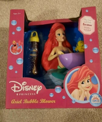 DISNEY PRINCESS ARIEL Bubble Blower. Original packaging. Never used. £4 ...