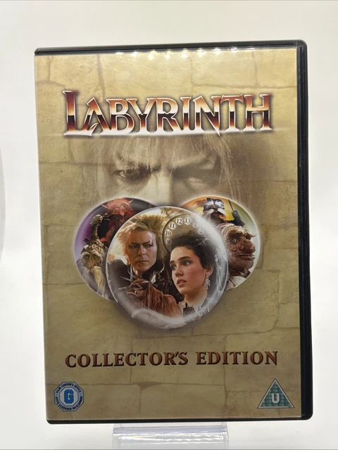 LABYRINTH - COLLECTOR'S Edition Dvd David Bowie, Jennifer Connelly £5. ...