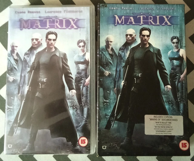THE MATRIX VHS New and Sealed Video Tape Keanu Reeves, Laurence ...