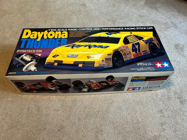 TAMIYA DAYTONA THUNDER Group C Chassis Dynatech 01R Vintage RC #58153 £ ...
