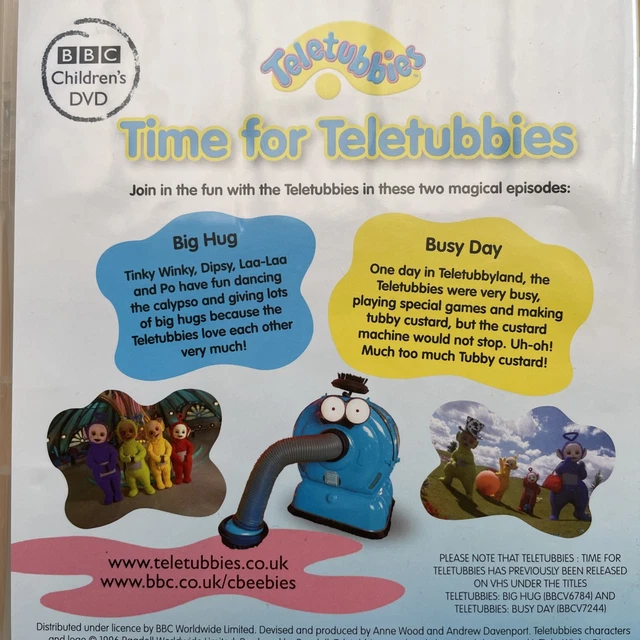 TELETUBBIES: TIME FOR Teletubbies DVD Classic Collection BBC Childrens ...