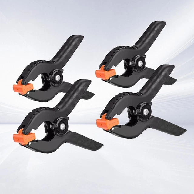 4X PHOTOGRAPHY BACKDROP Clamps Heavy Duty Spring Clamps Clips $21.25 ...