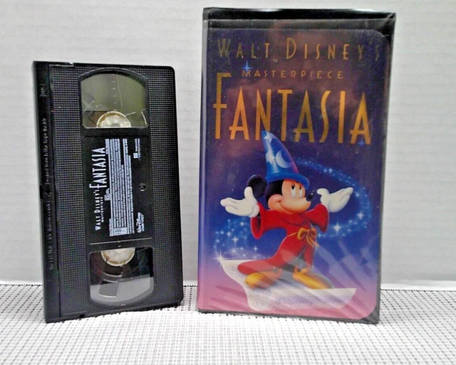 WALT DISNEY, FANTASIA VHS 1991, Masterpiece, Clamshell £12.53 - PicClick UK
