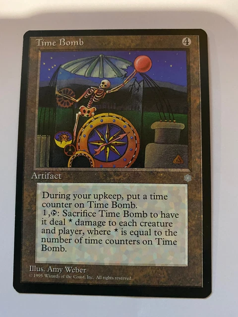CARTE MAGIC Ice Age Rare. Time Bomb. EUR 1,50 - PicClick FR