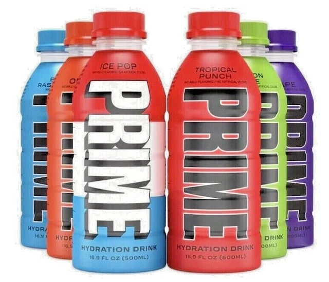 PRIME HYDRATION ENERGY Drink 500ml by Logan Paul & KSI - ALL Flavours ...