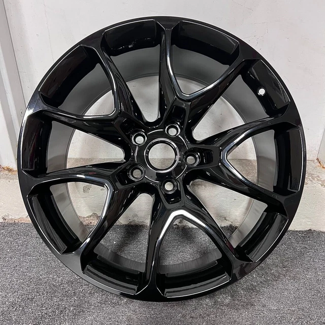20& GLOSS BLACK Srt Hellcat Style Wheels Rims Fits Dodge Durango 392 ...