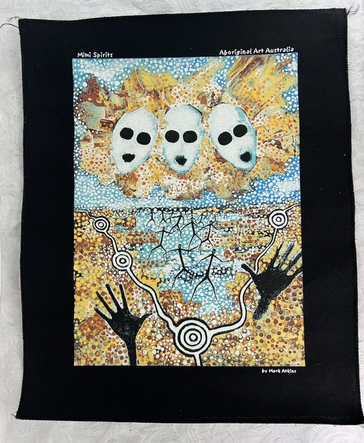 ABORIGINAL ART AUSTRALIA 'Mimi Spirits' By Mark Atkins $40.00 - PicClick AU