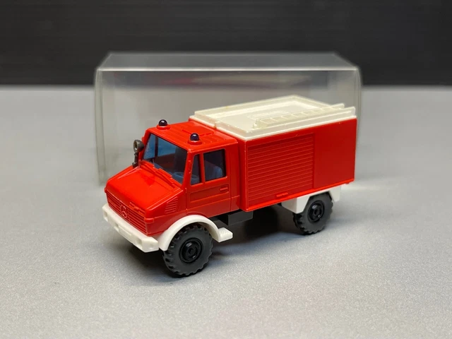 MERCEDES UNIMOG TRUCK fire brigade FW emergency car red white ahk ...