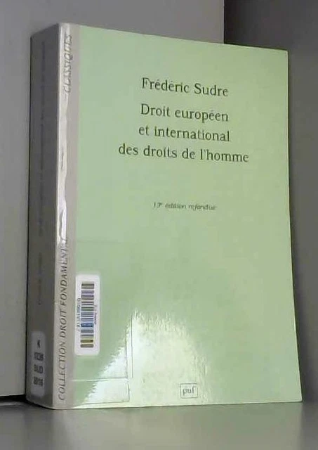 Droit EuropÉen Et International Des Droits De Lhomme Eur 29 94
