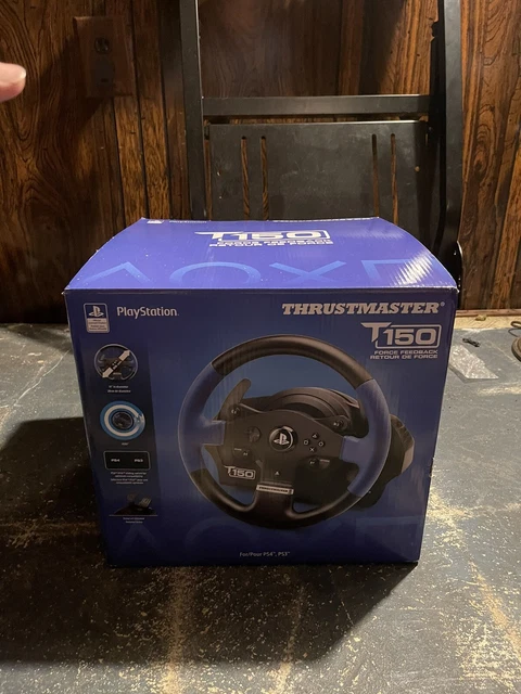 THRUSTMASTER T150 FORCE Feedback Racing Wheel (PC,PS4,PS5) w/ Stand ...