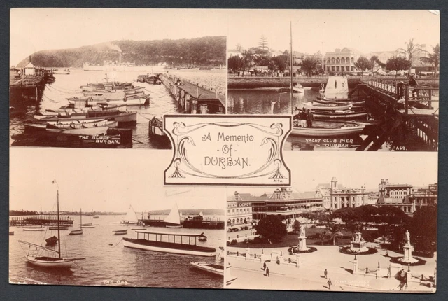 POSTCARD SOUTH AFRICA Durban multiview RP by SAPSCO £7.99 - PicClick UK