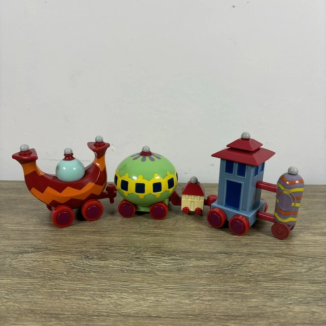 CBEEBIES IN THE Night Garden Small 10” Push Along Ninky Nonk Train £6. ...