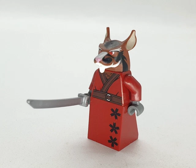 LEGO TEENAGE MUTANT Ninja Turtles Master Splinter Minifigur tnt007 ...