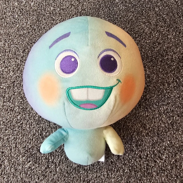 DISNEY PIXAR SOUL Ghost Character Blue Plush Soft Toy Free Postage £8. ...