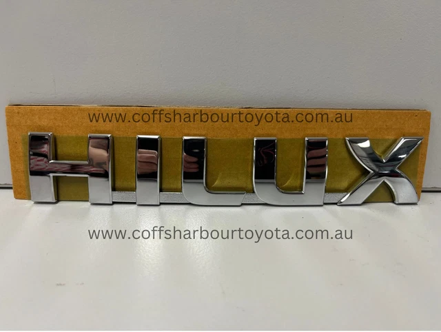GENUINE TOYOTA 'HILUX' Guard Badge - Hilux 2015-onwards - 754270K060 ...