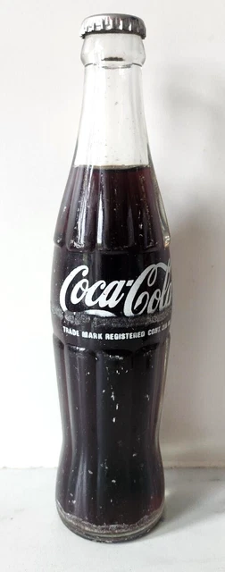 COCA COLA BOTTLE SINGAPORE CHINESE WRITING 280ML CROWN CAP UNOPENED ...