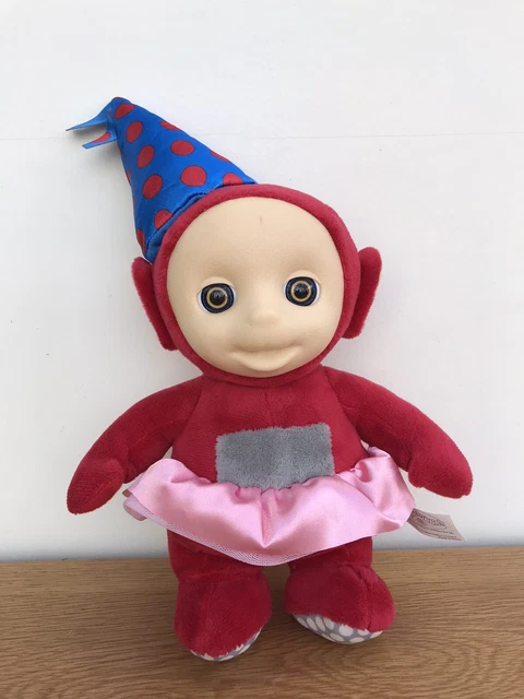 TELETUBBIES TALKING SOFT Plush Toy-Talking Party Po With Party Hat Pink ...