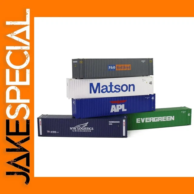 HO SCALE 1:87 45ft Model Shipping Container EUR 41,99 - PicClick FR