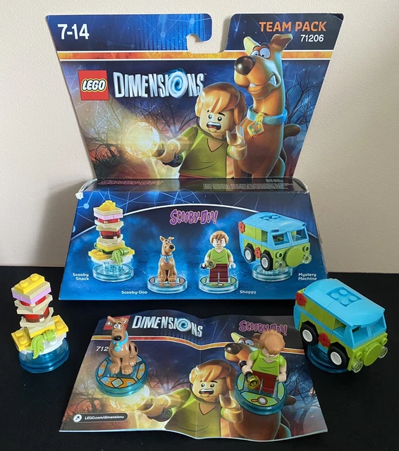 LEGO DIMENSIONS SCOOBY Doo Team Pack 71206 - Complete £10.00 - PicClick UK
