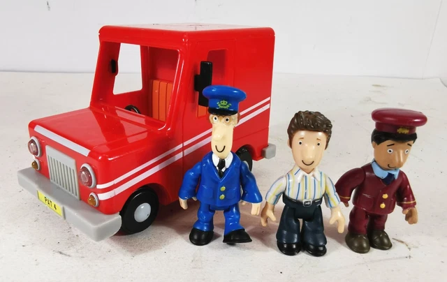 POSTMAN PAT DELIVERY Van PAT 4 With Postman Pat Ben Taylor Ajay Figures ...