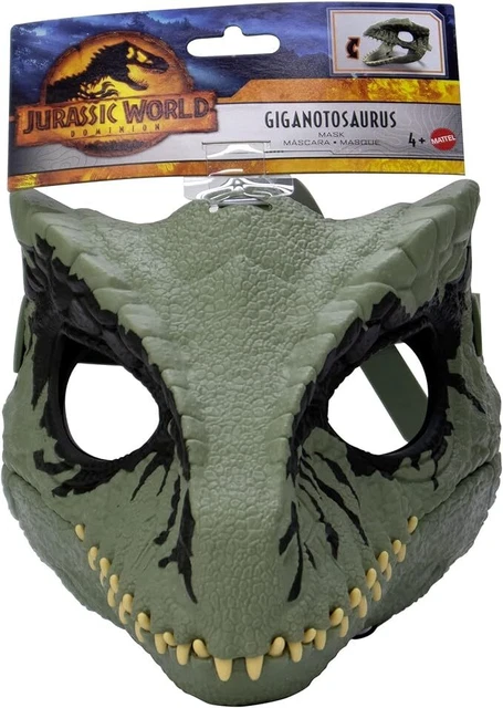 JURASSIC WORLD BASIC Mask - Dominion Chomp 'N Roar Mask with Opening ...
