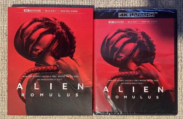 BRAND NEW ALIEN Romulus 4K Blu Ray W/ Rare Slip Cover $59.99 - PicClick