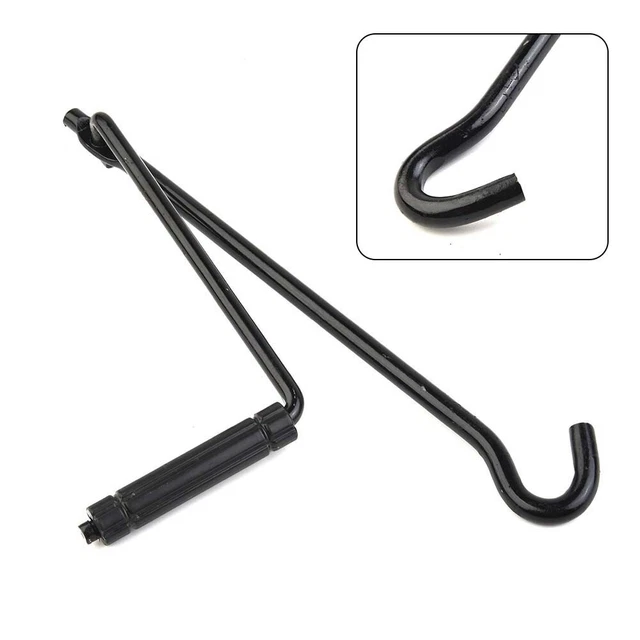 CAR-STEEL GARAGE TIRE Wheel Lug Wrench Crank Speed Handle Tool For ...