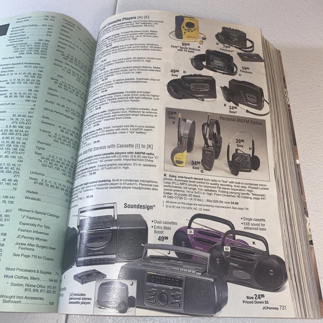 VINTAGE JC PENNEY Fall & Winter 1998 Catalog $35.00 - PicClick