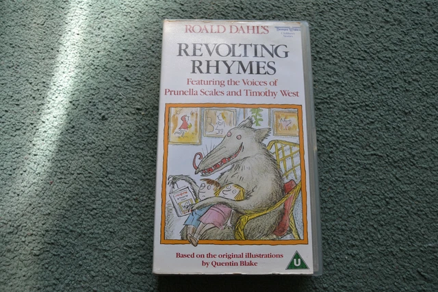 ROALD DAHL'S REVOLTING Rhymes VHS Tape £4.00 - PicClick UK