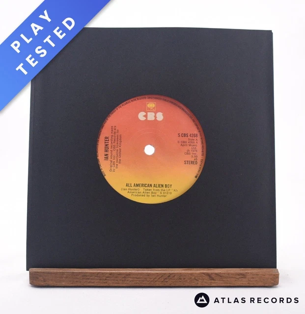 IAN HUNTER - All American Alien Boy - 7" Vinyl Record - VG+ £4.00 ...