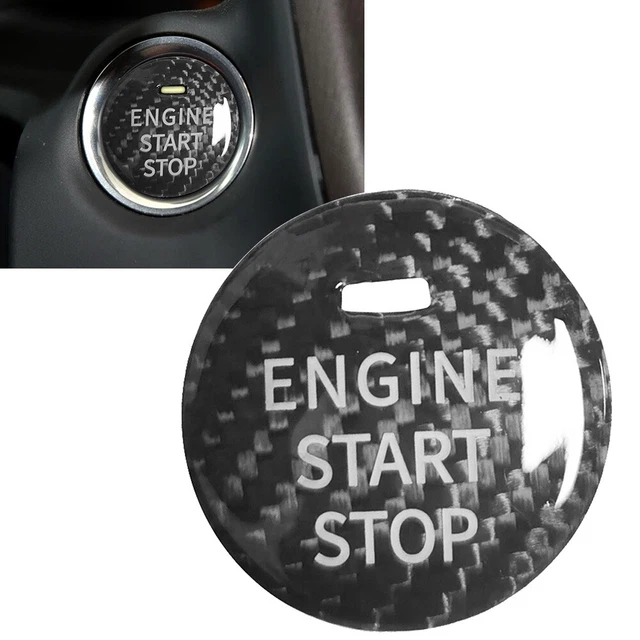 START STOP BUTTON Sticker For Mazda CX-3 CX-4 CX-5 CX-8 MX-5 Black ...