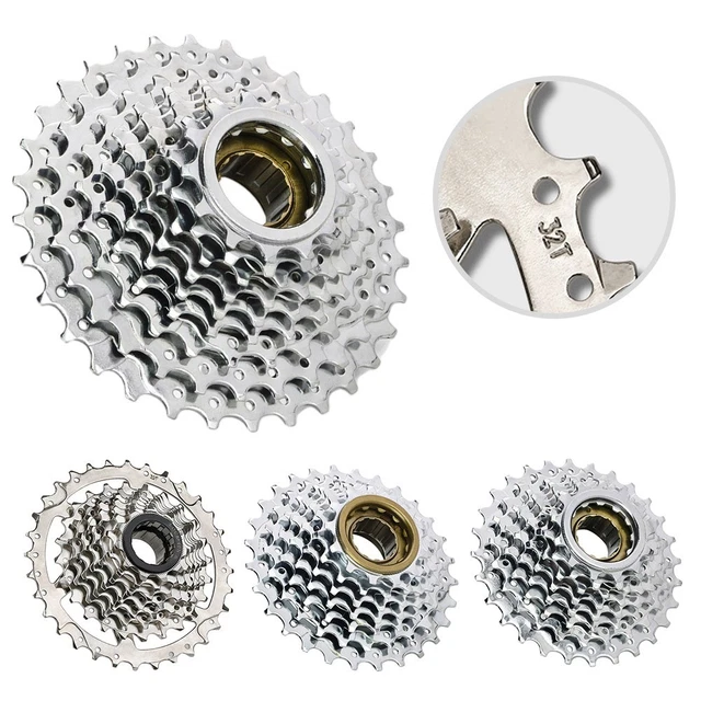 THREAD TYPE BIKE Sprocket Designed for 7 9 Speed Systems on Mountain ...