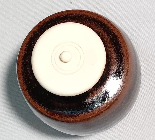 TEA UTENSILS, MADE by Kiryu Hashimoto, Seto glaze tea caddy, Futari ...