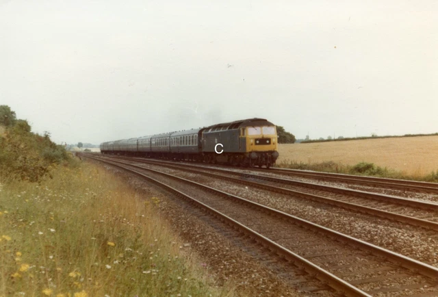 BRITISH RAILWAY B.R Photograph Class 47 - 47148 At Worthing Flyover 26 ...