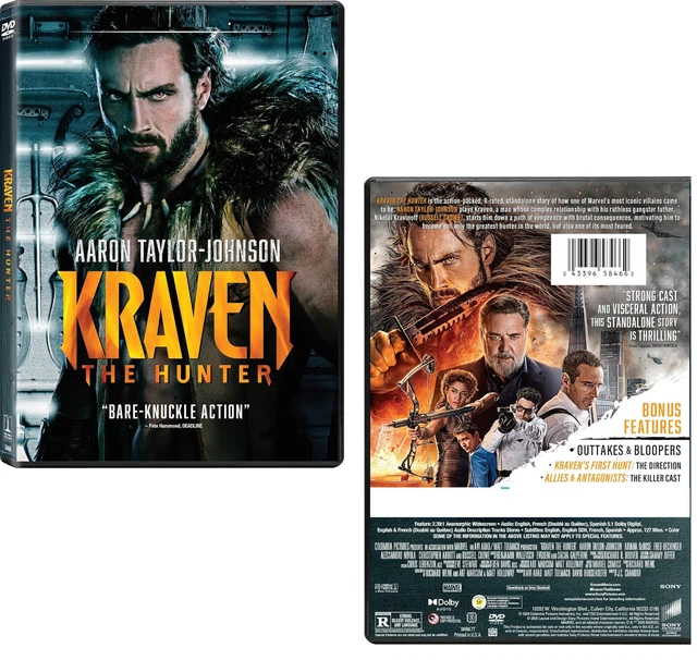 KRAVEN THE HUNTER (2024): Aaron Taylor-Johnson, Russell Crowe NEW 4K ...