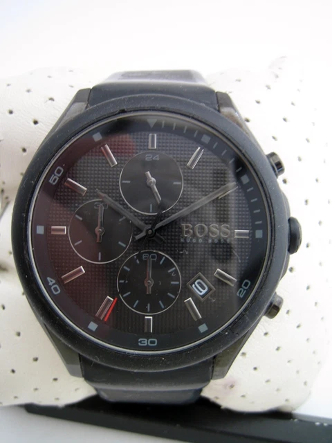 HUGO BOSS VELOCITY Watch Mens 1513720 Chronograph Stainless Steel ...