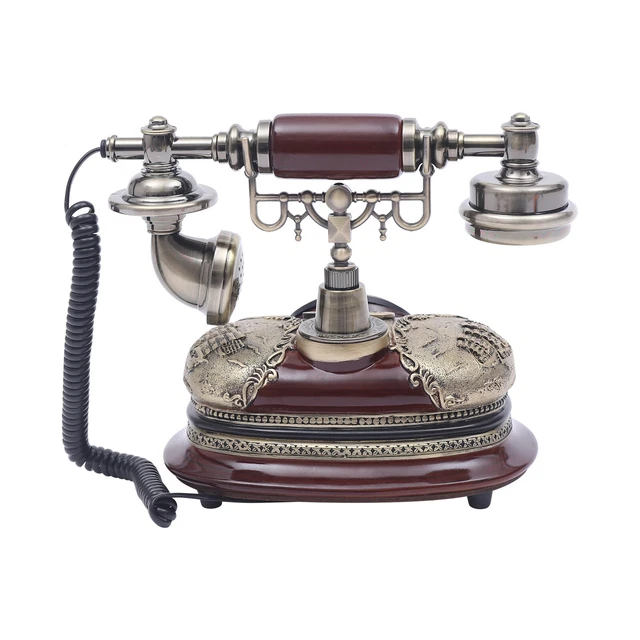 ANTIQUE CLASSIC FRENCH Rotary Dial Working Telephone Vintage Home ...