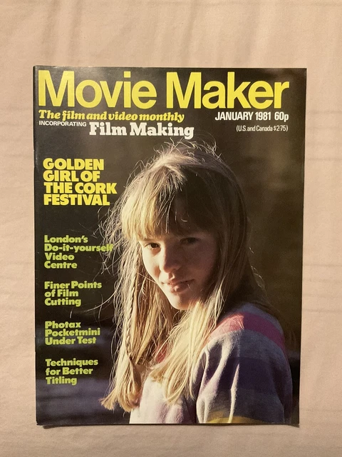 MOVIE MAKER MAGAZINE, January 1981 - Rare £3.99 - PicClick UK