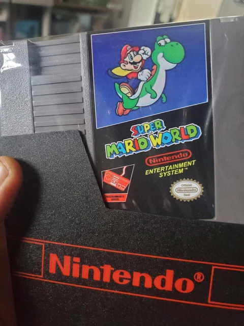SUPER MARIO WORLD Nintendo Nes EUR 45,00 - PicClick FR