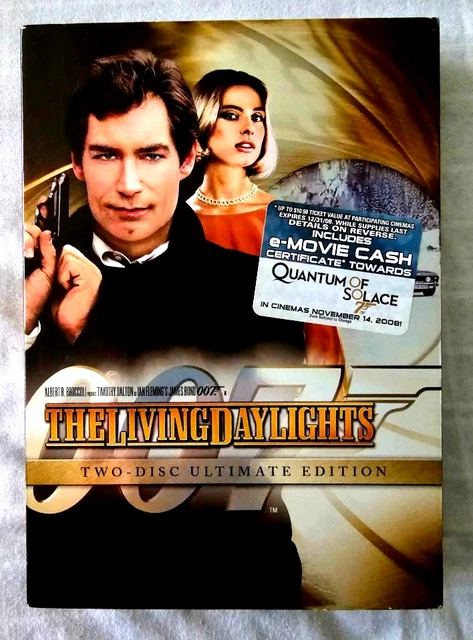 JAMES BOND The Living Daylights DVD 2-Disc Ultimate Edition W ...