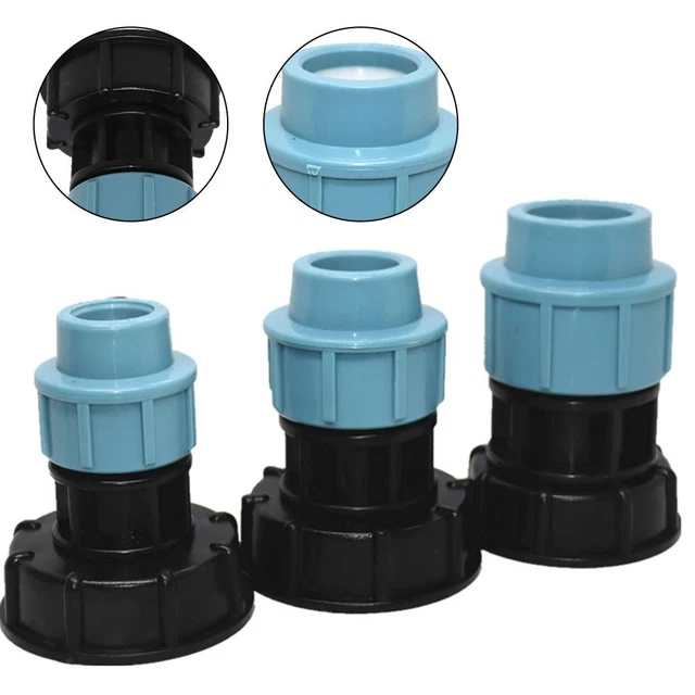 HIGH COMPRESSIVE STRENGTH Tank Adapter for IBC Tanks Straight Outlet ...