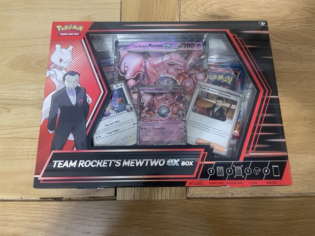 POKÉMON TCG: TEAM Rocket’s Mewtwo EX Box - FACTORY SEALED - In Hand £42 ...