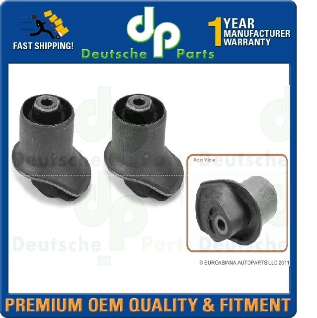 VW CABRIO GOLF Jetta Gti Vr6 Rear Axle Beam Subframe Mount Mounts Pair ...